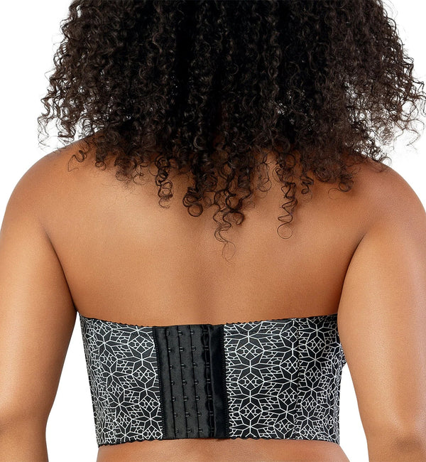 Parfait Marissa Molded Underwire Midi Bustier (P50117) - Black Mosaic ...