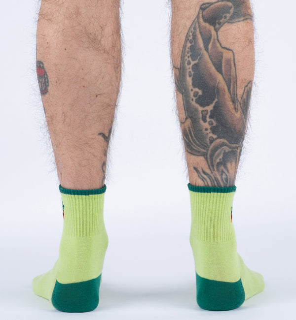 SOCK it to me Quarter Crew Socks (SITMQCS) - Plant Lover - Breakout Bras