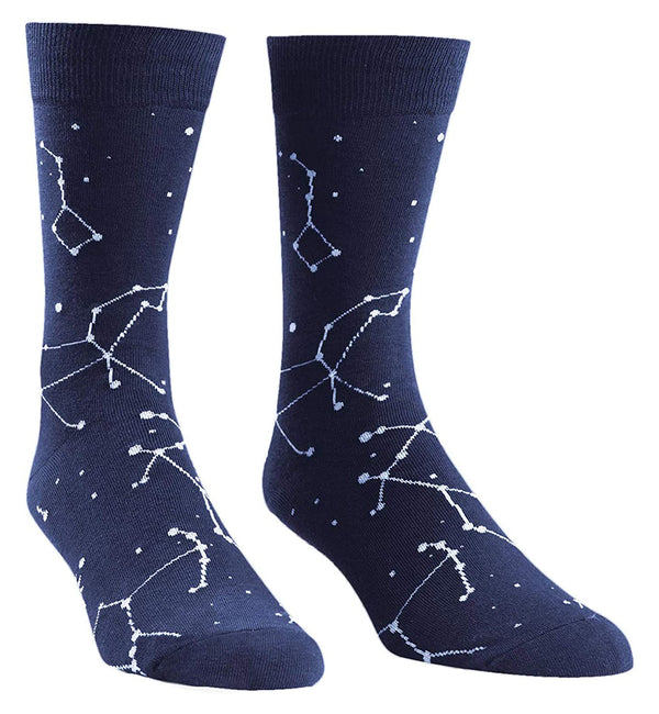 SOCK it to me Men's Crew Socks (SITMMCS) - Constellation - Breakout Bras