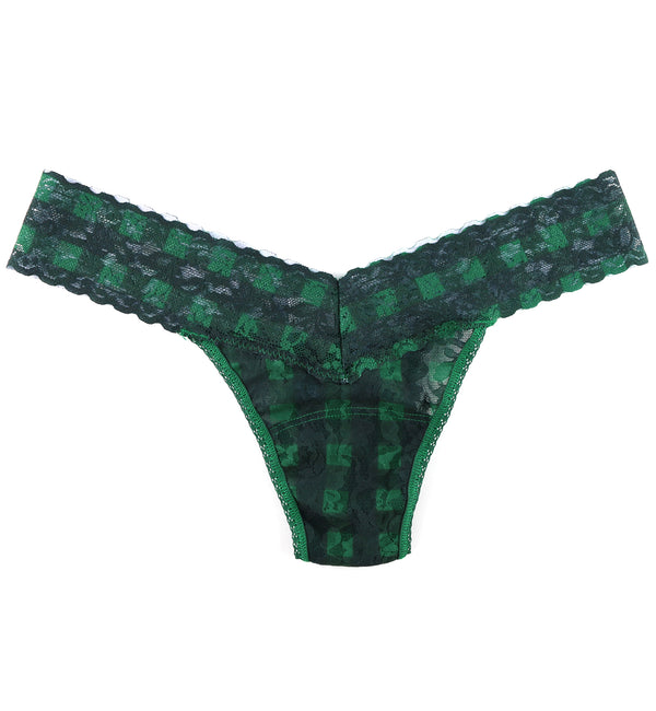 Hanky Panky Signature Lace Printed Low Rise Thong (PR4911P) - Chess ...