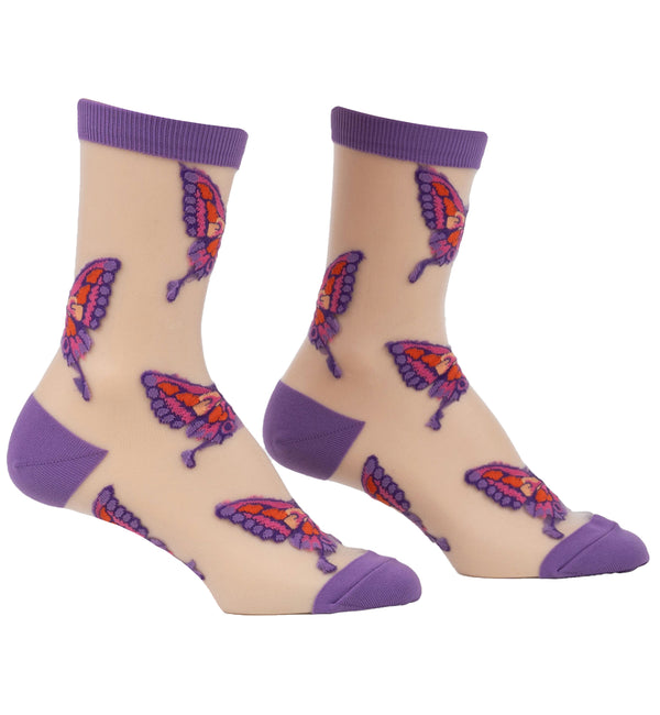 SOCK it to me Sheer Crew Socks (SITMSCS) - You are Flutterly Fabulous ...