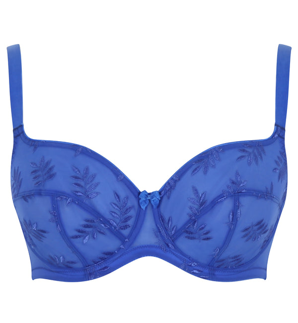 Panache Tango Underwire Balconette Bra (9071) - Cobalt - Breakout Bras