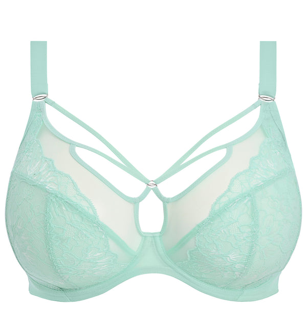 Elomi Brianna Plunge Underwire Bra (8080) - Frozen - Breakout Bras