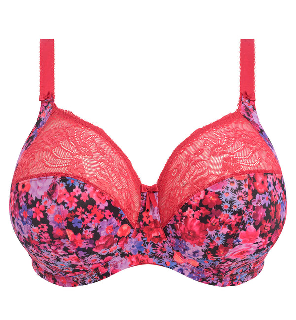 Elomi Morgan Stretch Lace Banded Underwire Bra (4110) - Sunset Meadow ...