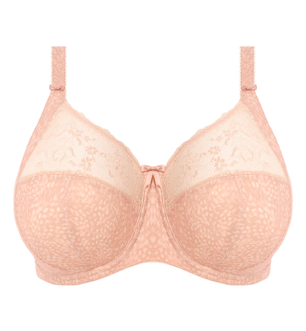 Elomi Morgan Stretch Lace Banded Underwire Bra (4110) - Cameo Rose ...