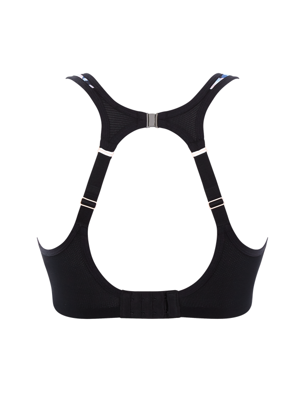 Panache Power Racerback Underwire Sports Bra (5021R) - Tie Dye Geo ...