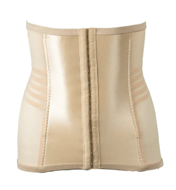Rago Satin Panel Waist Cincher (821) - Beige - Breakout Bras