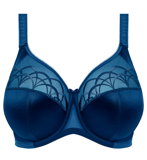 Elomi Cate Embroidered Full Cup Banded Underwire Bra (4030) - Poseidon ...