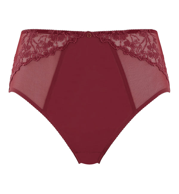 Panache Emilia Deep Brief (10444) - Mineral Red - Breakout Bras