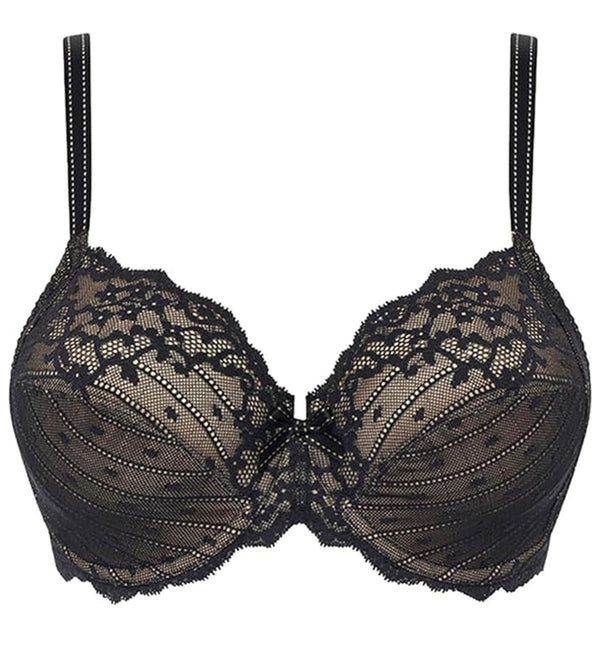 Chantelle Rive Gauche Full Coverage Underwire Bra (C32810) - Black ...