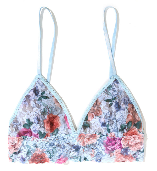 Hanky Panky Signature Lace Padded Triangle Bralette (PR487004) - Tea f ...