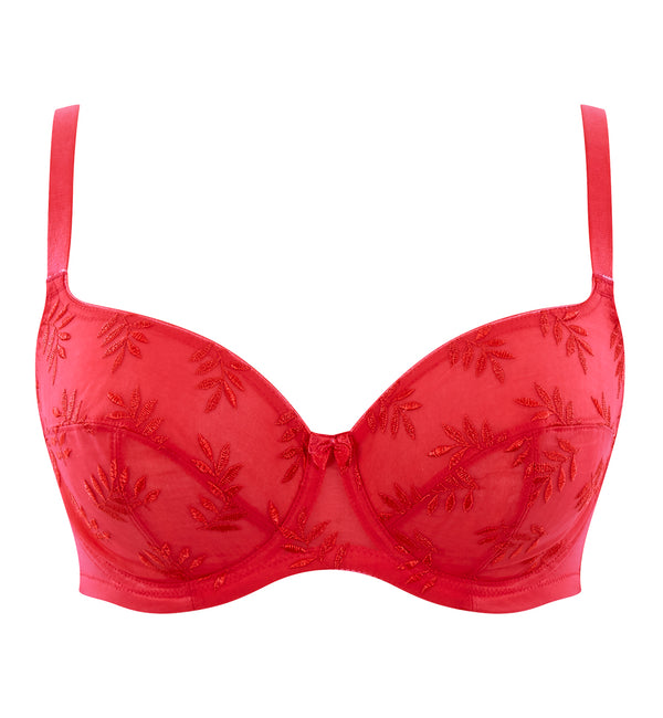 Panache Tango Underwire Balconette Bra (9071)- Rouge - Breakout Bras