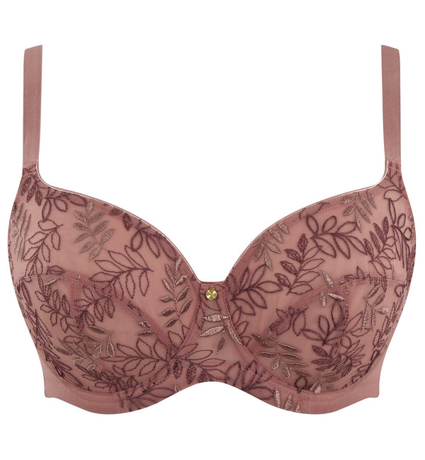 Panache Tango Luxe Underwire Balconette Bra (9076) - Sunset - Breakout Bras