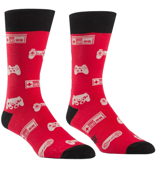 SOCK it to me Men's Crew Socks (SITMMCS) - Multi Player - Breakout Bras