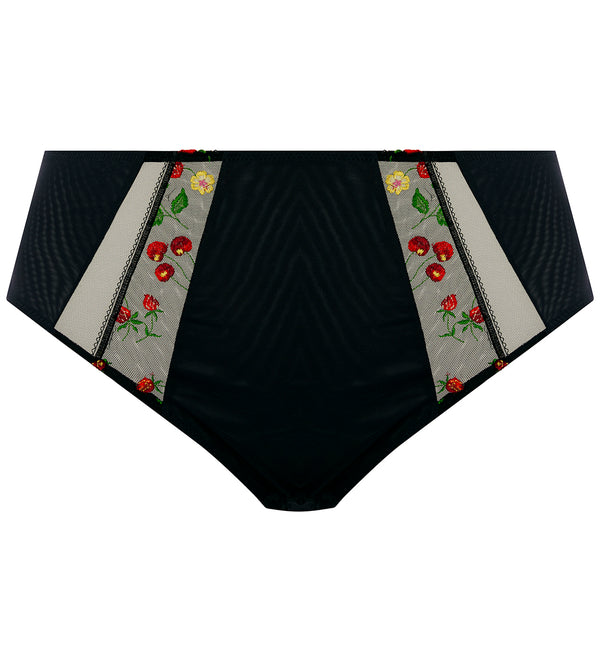 Elomi Samira Full Panty Brief (300951) - Black - Breakout Bras