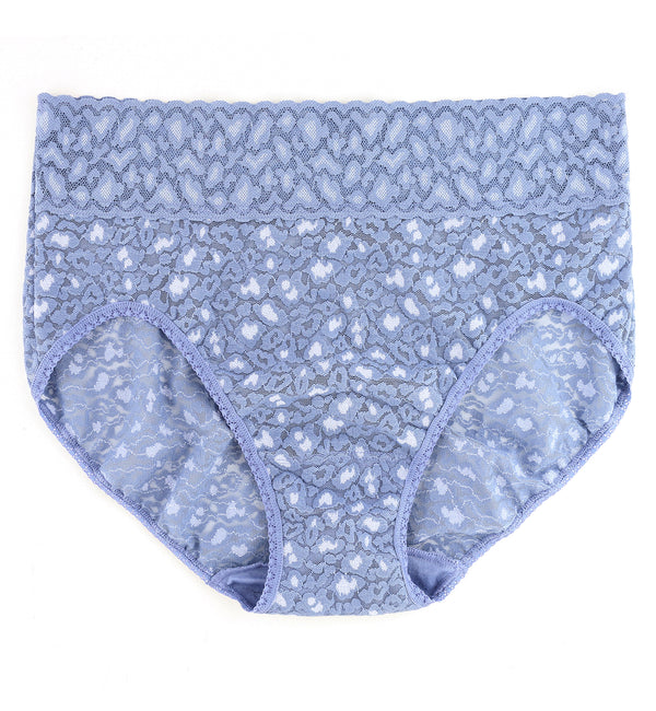 Hanky Panky Cross Dyed Leopard French Brief (7J2461) - Stonewash/Seren ...