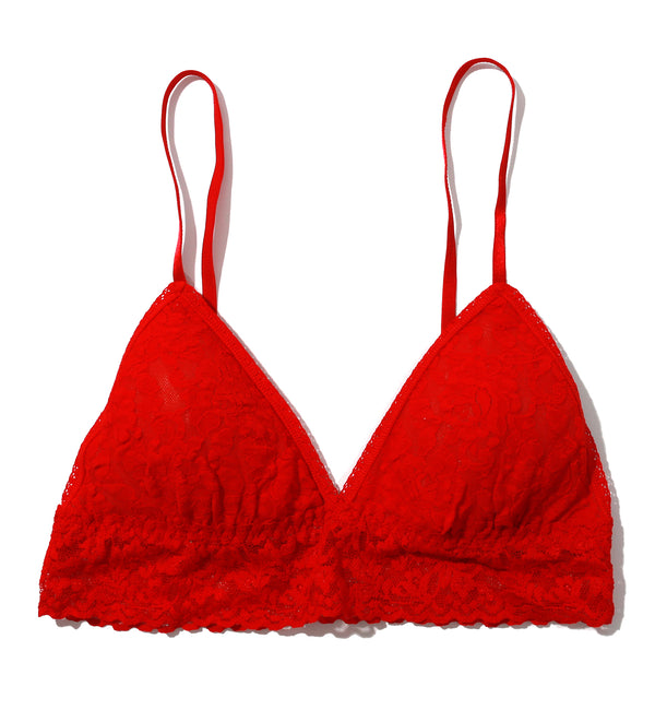 Hanky Panky Signature Lace Padded Triangle Bralette (487004) - Red ...