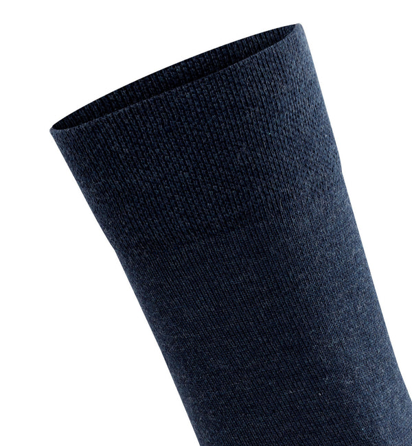 FALKE Sensitive London Crew Socks (46472) - Navy Melange - Breakout Bras