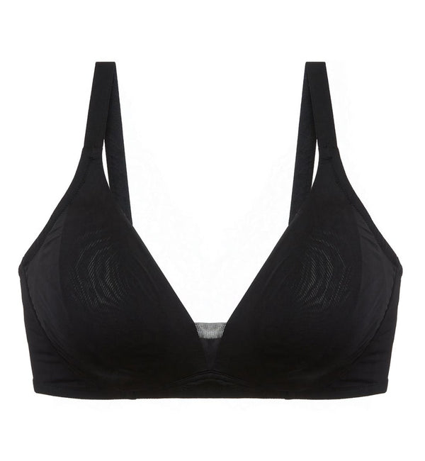 Cosabella Evolution Curvy Bralette (EVOLU1303) - Black - Breakout Bras