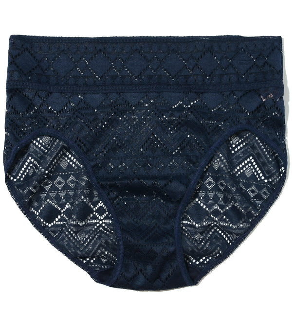 Hanky Panky Gem Lace French Brief (492462) - Hummingbird Blue ...