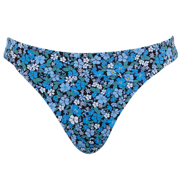 Panache Brazilian Swim Brief (SW1766) - Posy Print - Breakout Bras